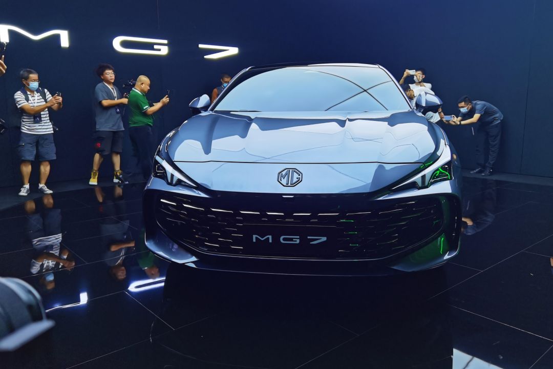 The first flagship product of SAIC MG, the new MG black label, was ...