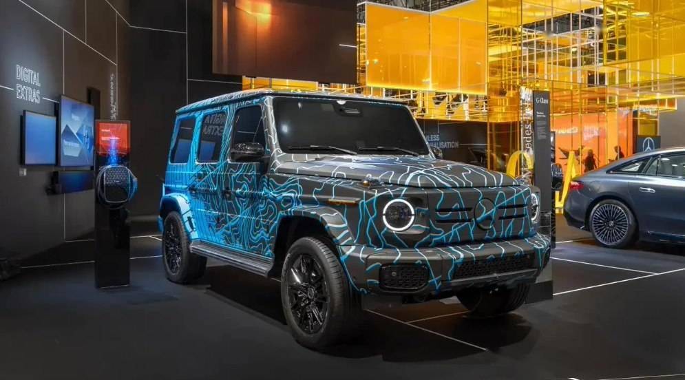 The electric big G is here! It uses four-wheel independent motors and ...
