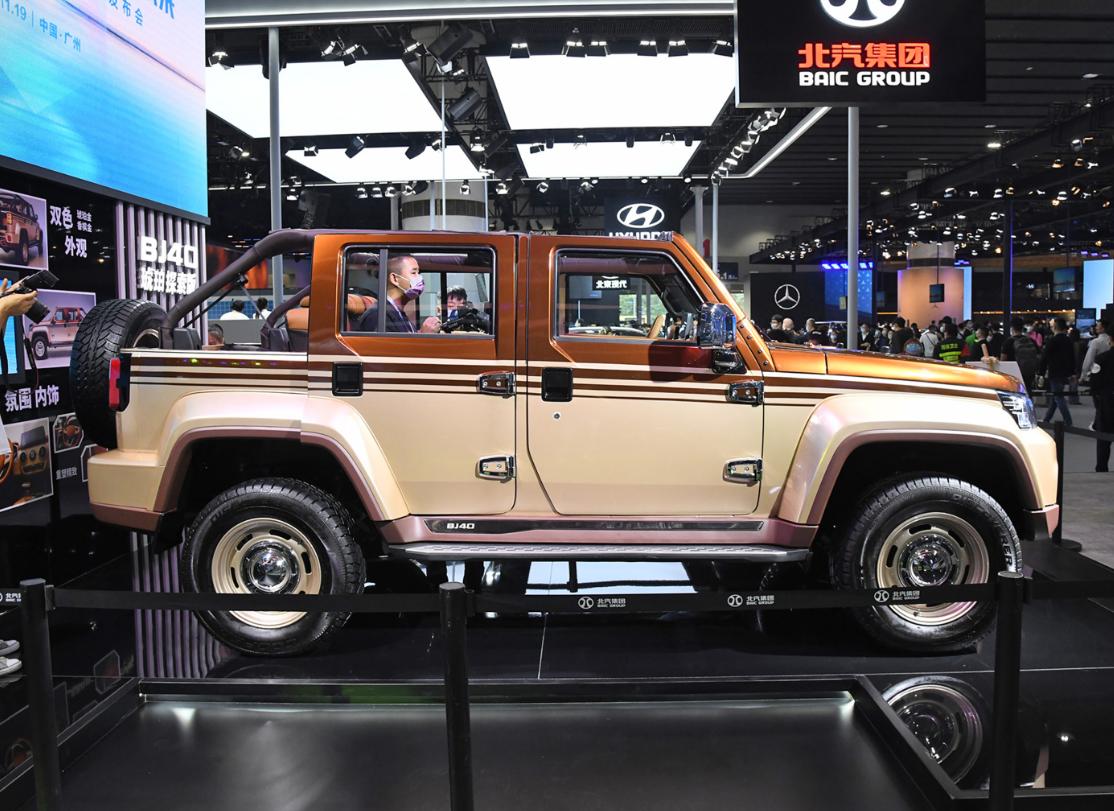 Beijing BJ40 two-color new version, the design is very careful, but ...