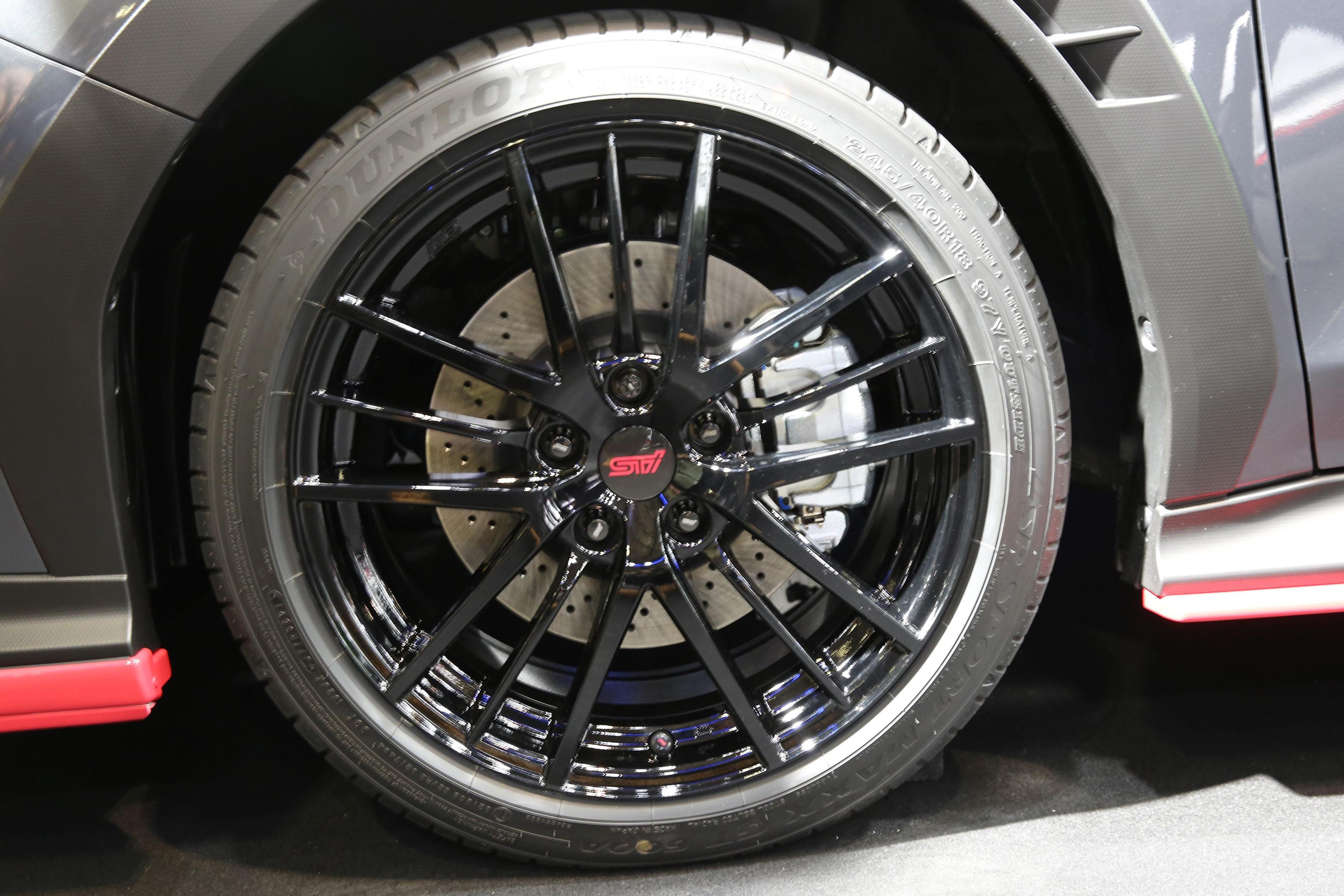 Subaru WRX S4 STI released, powered by 2.4T, cherry red painted with ...