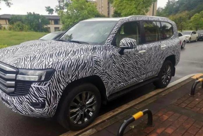 LC300 test car appeared in Sichuan, Land Cruiser may be made in China ...