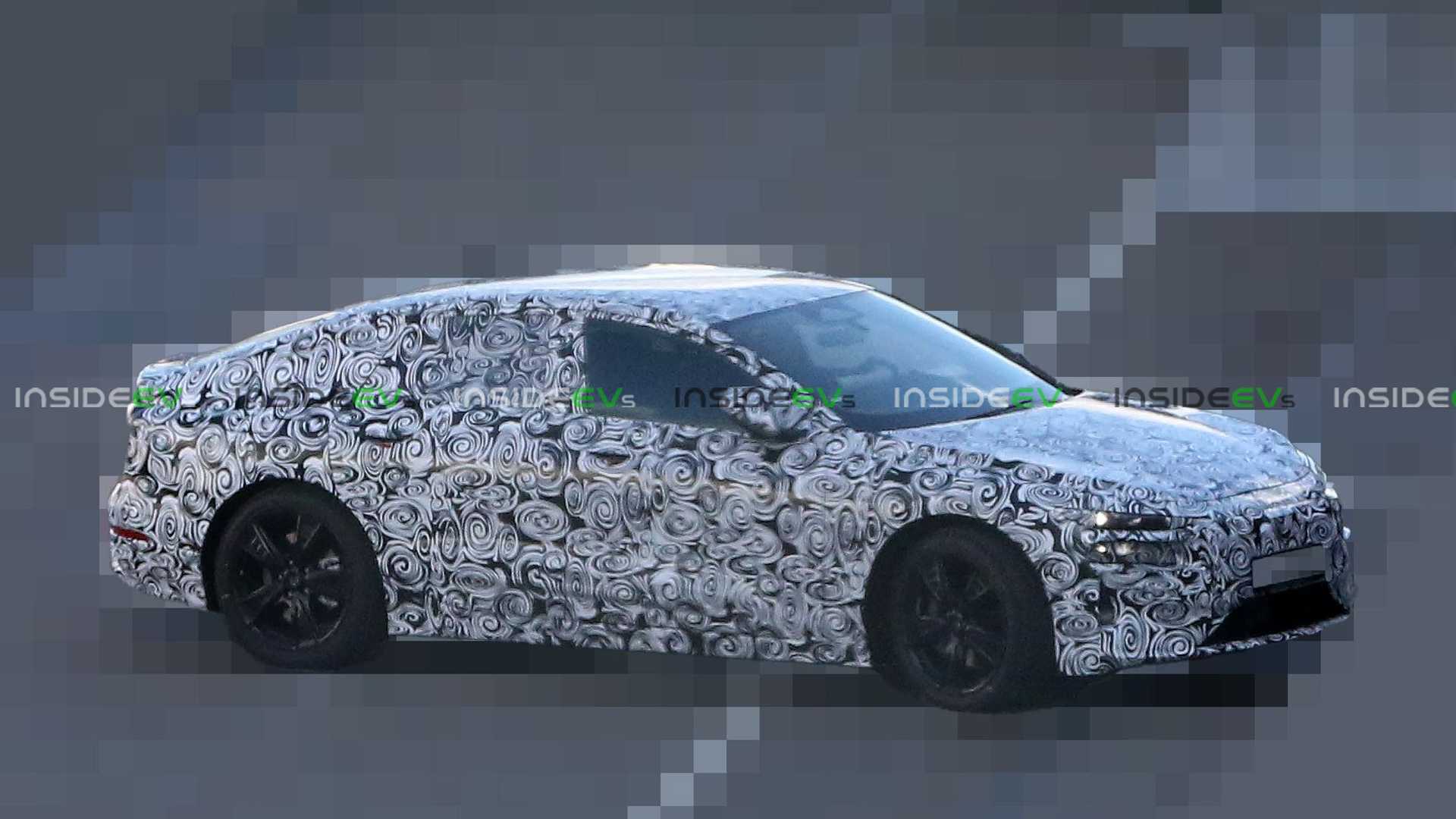 Audi A6 e-tron latest spy photos exposed!Fastback styling, segmented ...