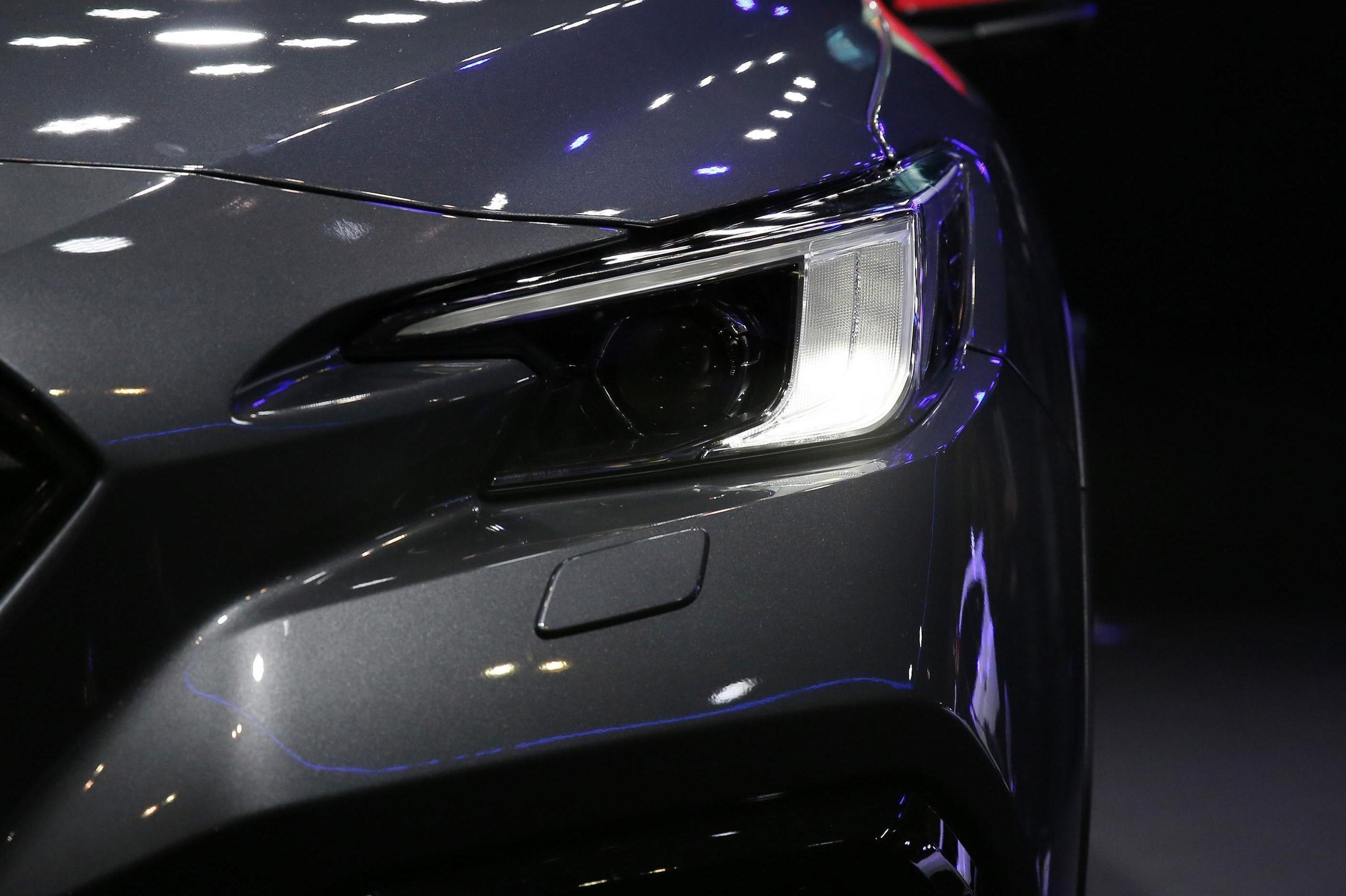 Subaru WRX S4 STI released, powered by 2.4T, cherry red painted with ...