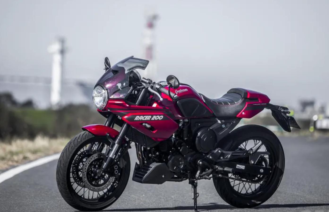 Appreciation of niche motorcycles, Thailand GPX Racer200 gentleman ...