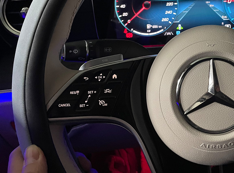 Mercedes-Benz 21 models and 22 models E300L upgrade 23P driving assistance system, which is both ...