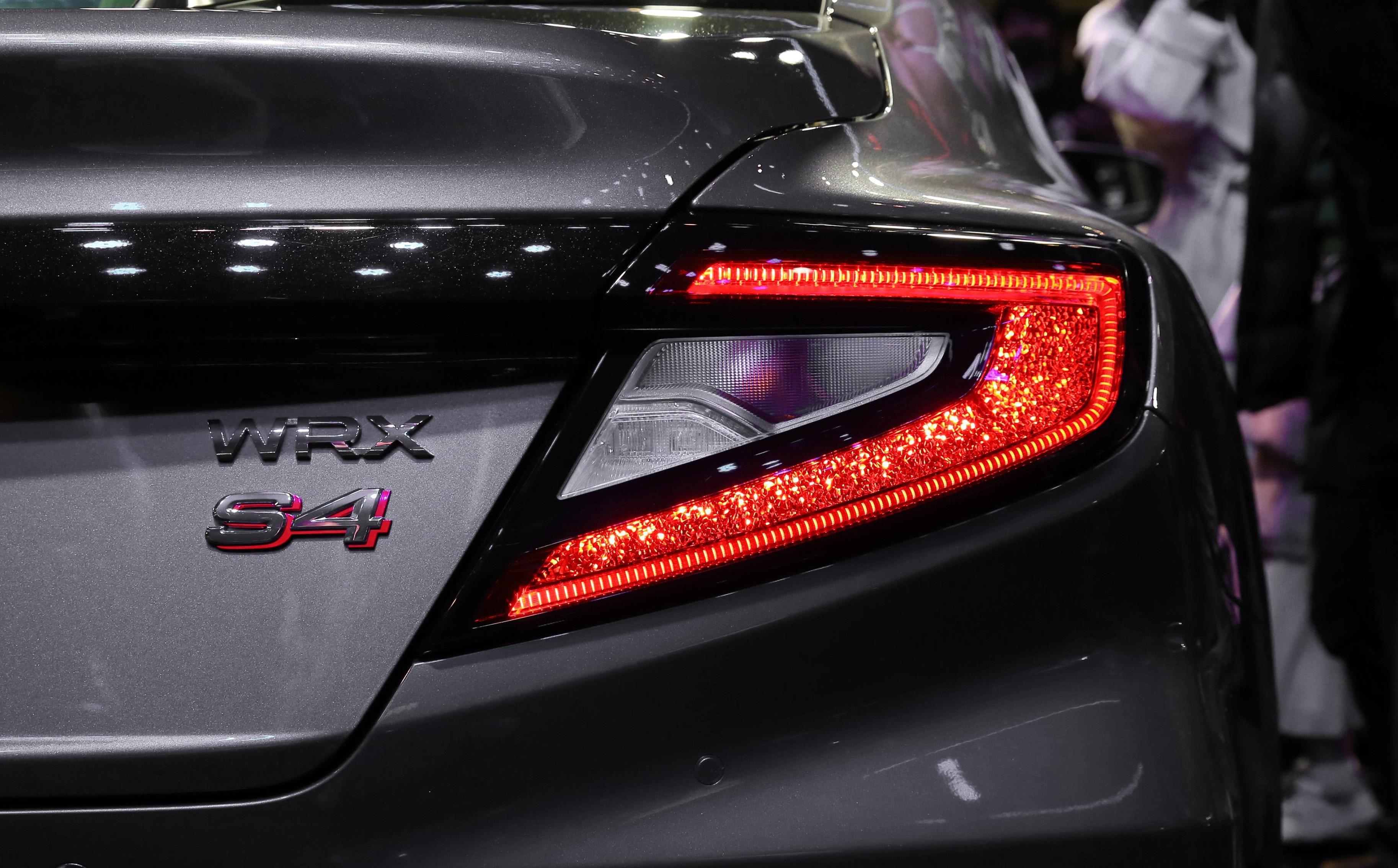 Subaru WRX S4 STI released, powered by 2.4T, cherry red painted with ...