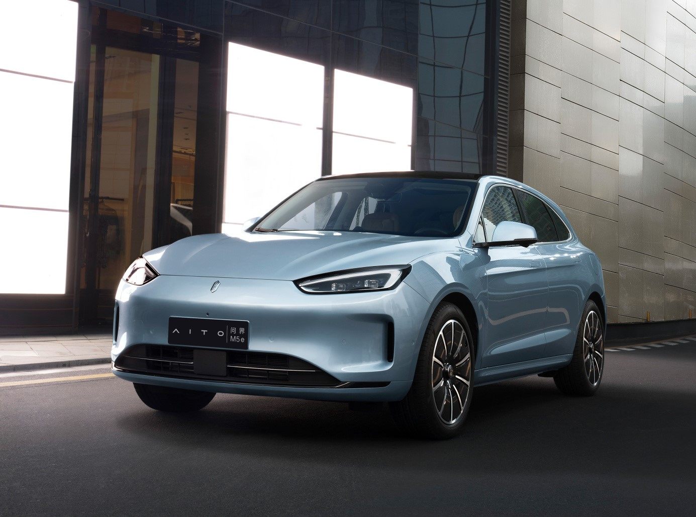 Another new choice for pure electric SUV, AITO M5e official map release performance is the ...