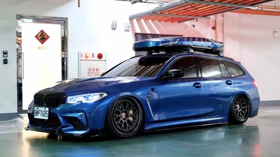 The brand-new BMW 3 series station wagon with a change of 300,000 yuan ...