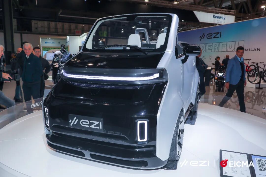 「剁椒魚頭」領銜：凱威旗下電車品牌EZI一眾新車突襲米蘭 - 資訊咖