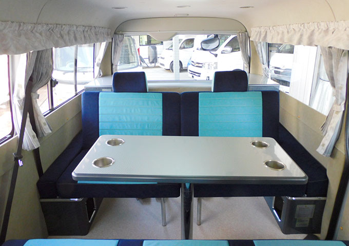 Toyota Hiace bread-to-bed car, bathing and cooking can sleep 3 people ...