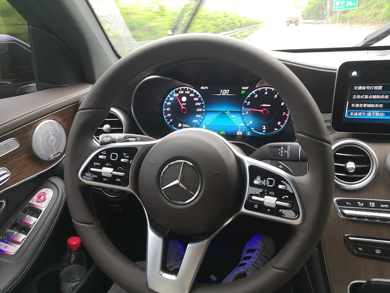 Mercedes-Benz 2022 GLC300L upgrades 23P intelligent driving assistance full-speed adaptive ...