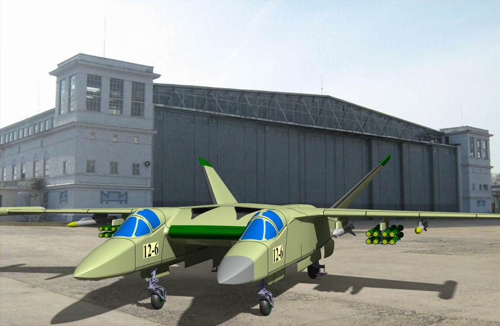 Sukhoi T-12 double-headed dragon, the most violent aesthetics of the ...