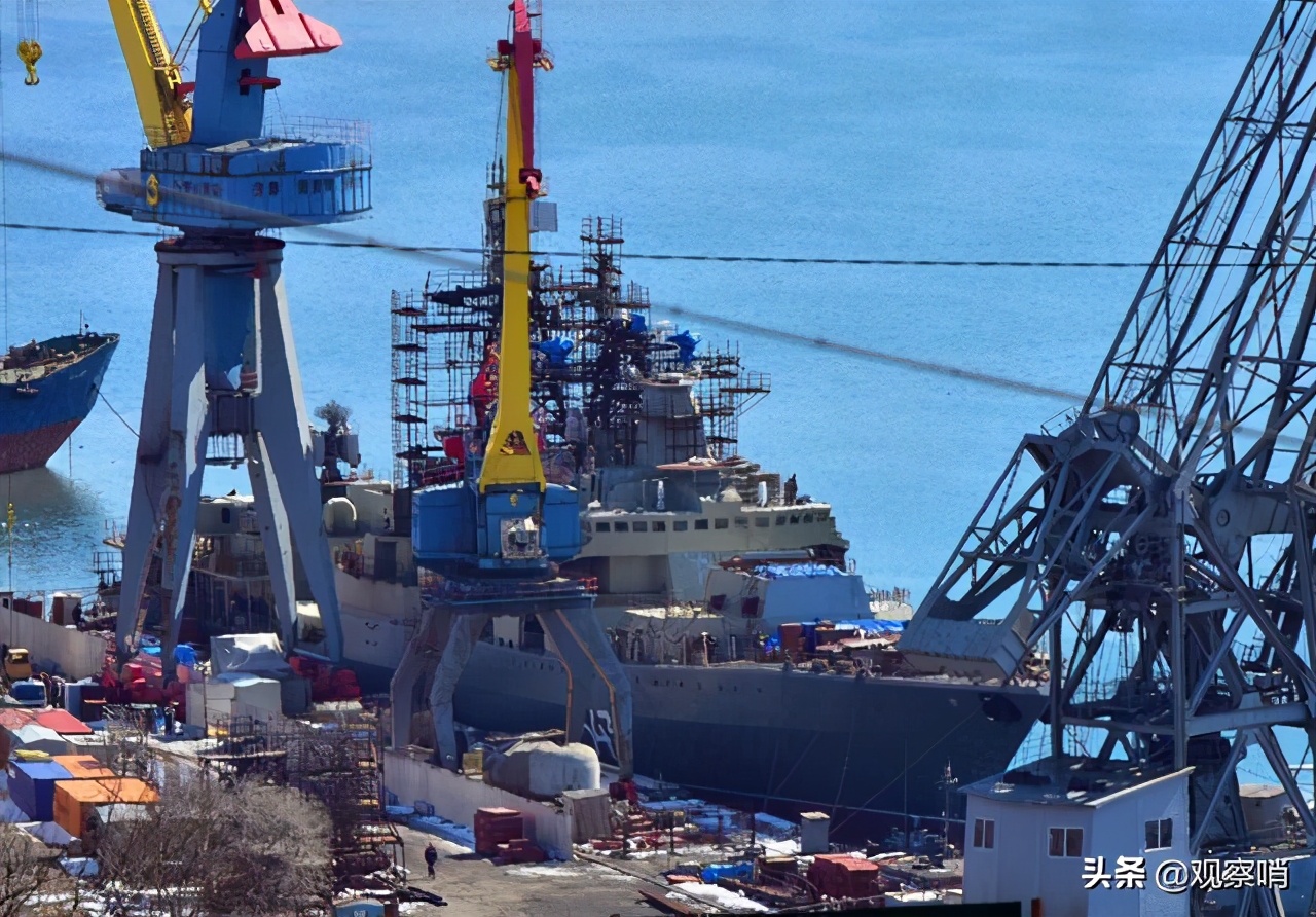 The rebirth of the old battleship, equipped with a variety of advanced ...