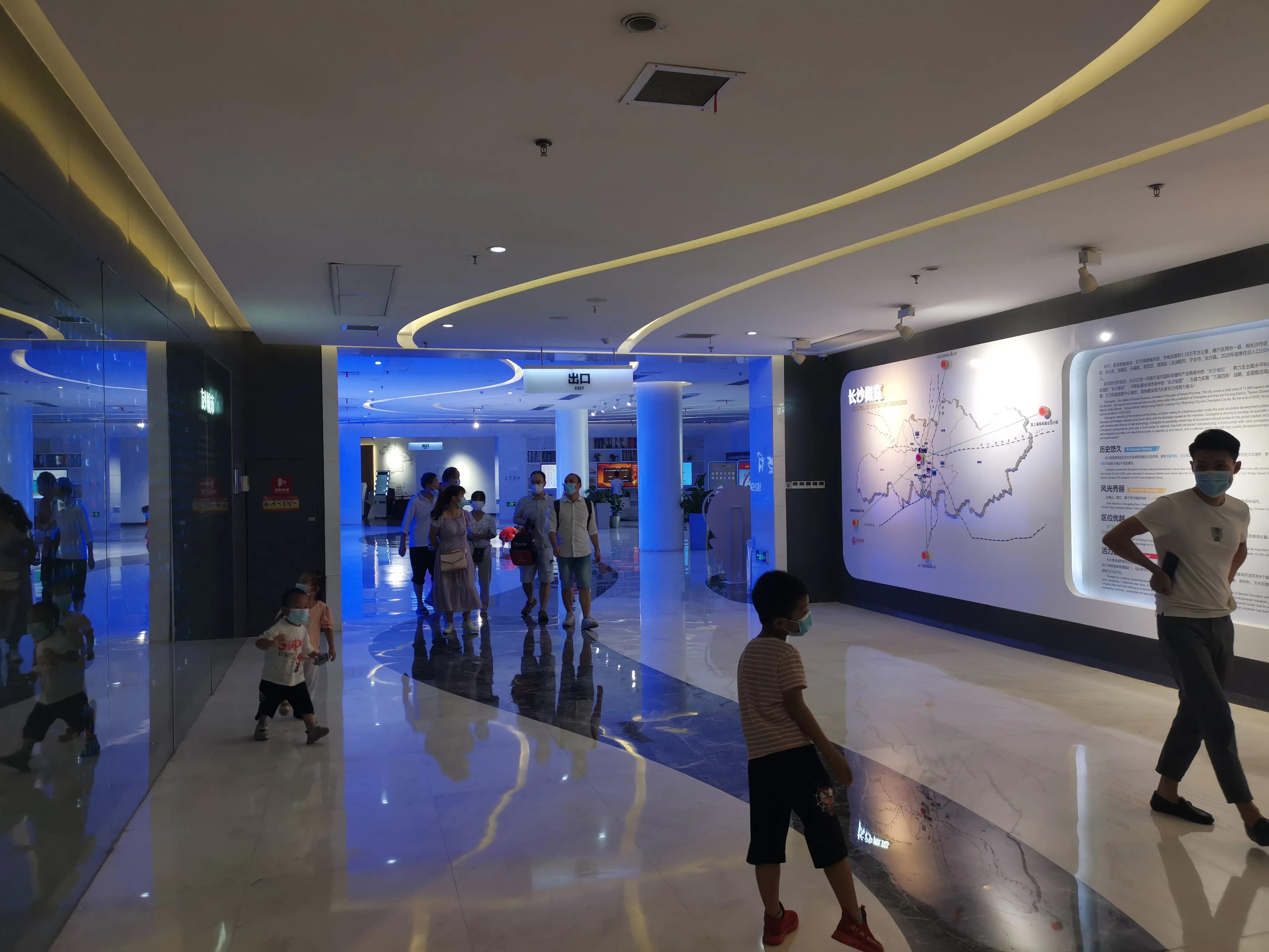 Half-day tour of Changsha Planning Exhibition Hall to see the overall ...