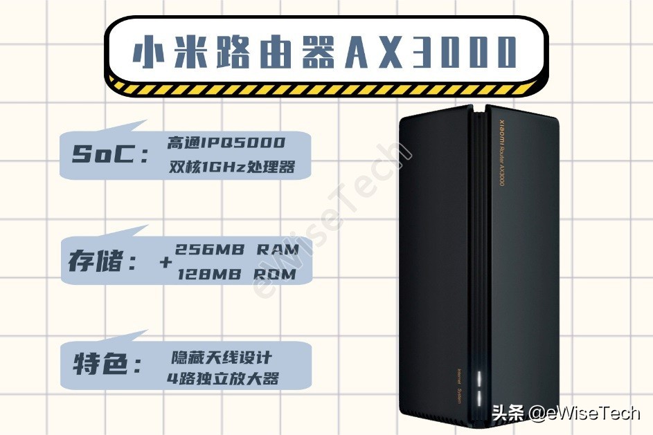 E disassembly: the vertical design of the Xiaomi router AX3000, or the ...