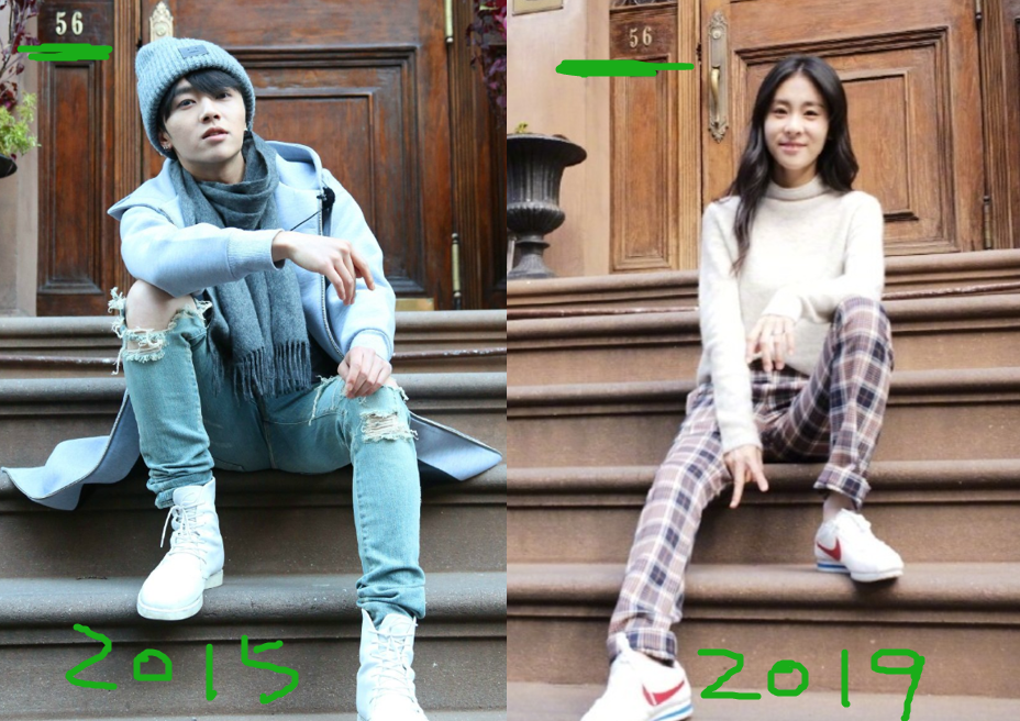 After being a mother, Zhang Bichen's old photos were picked up! The same pose as Hua Chenyu, too ...