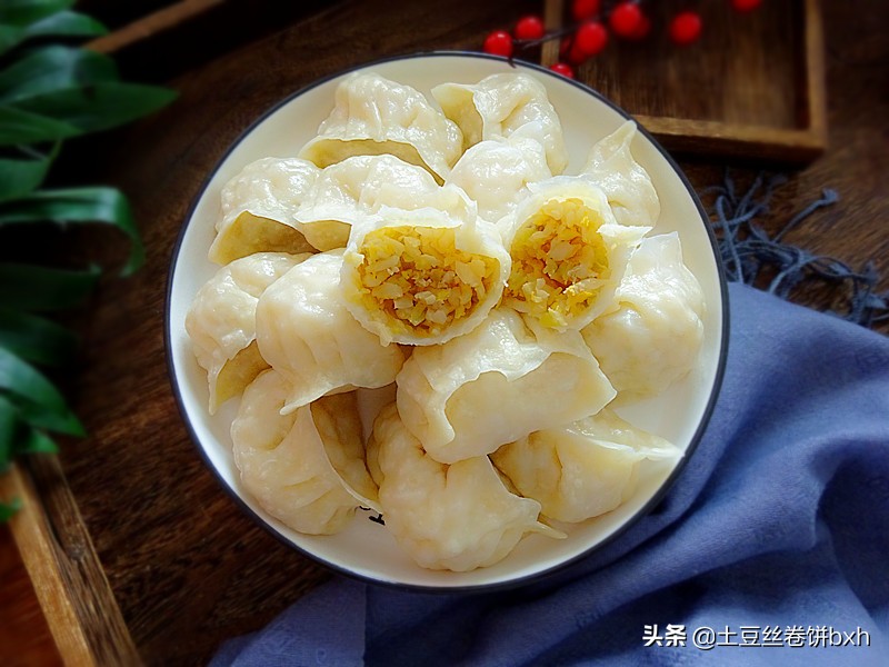 In August, I will have a meal of this stuffed dumpling. The thin ...