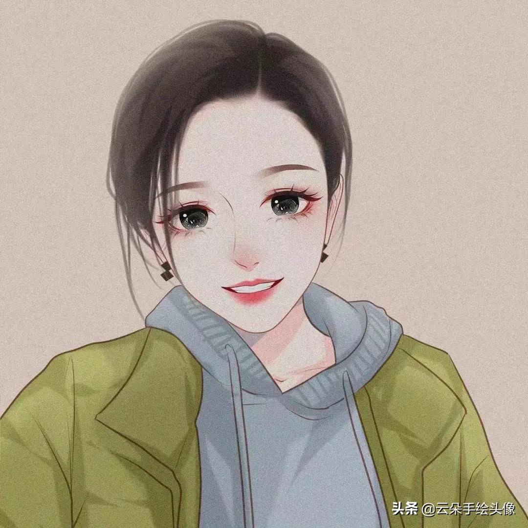Change your avatar, a hand-painted avatar with super temperament, real ...