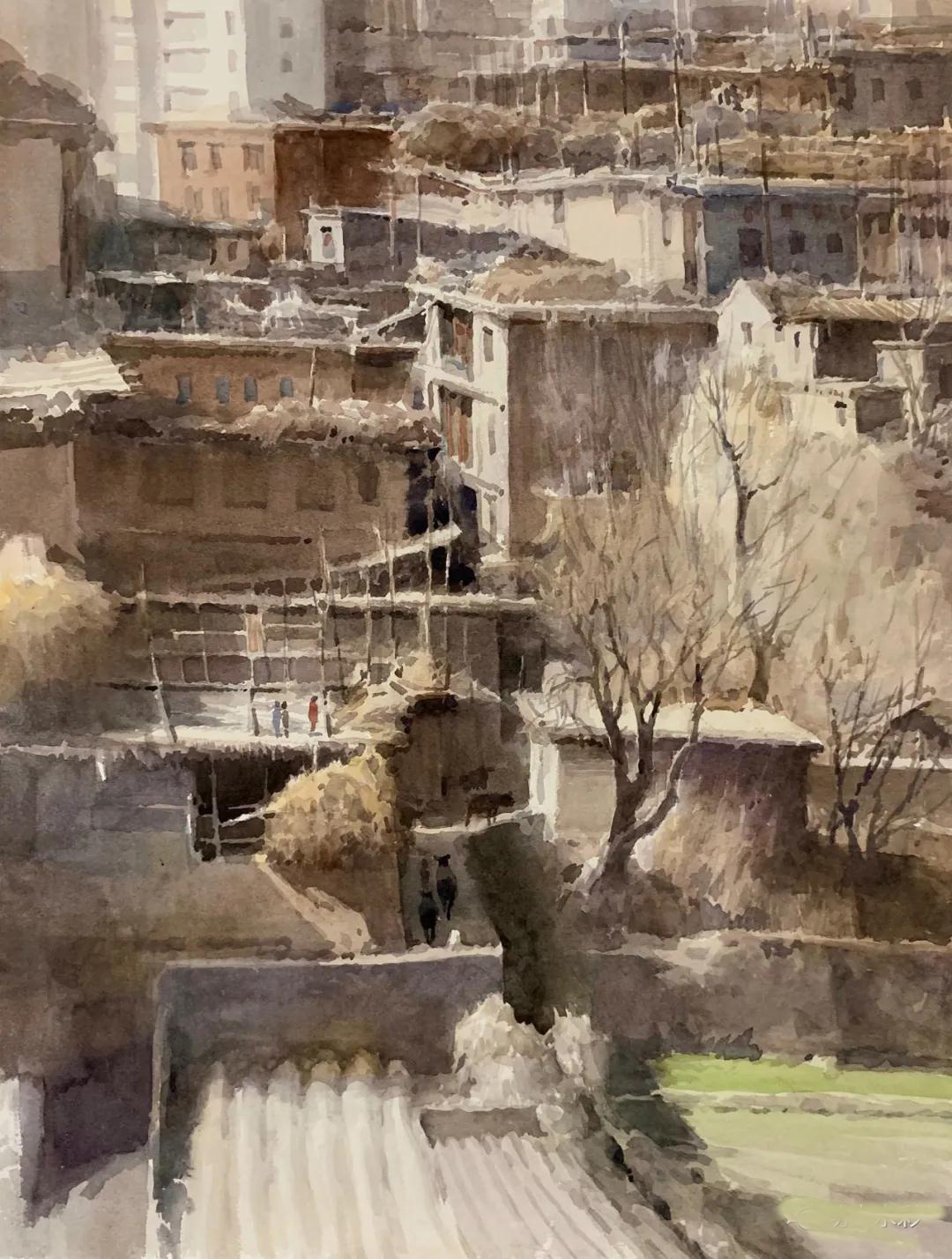 Appreciation of He Wenqing's Watercolor Works - iNEWS