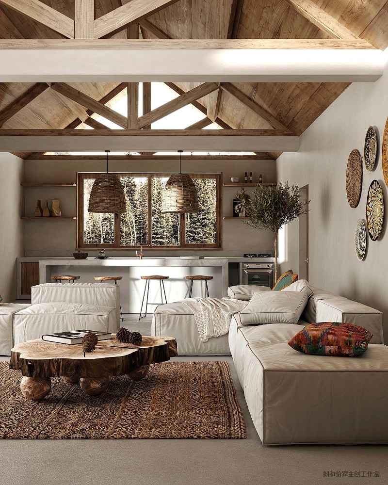 Simple and elegant spiritual residence, the design reference of simple ...
