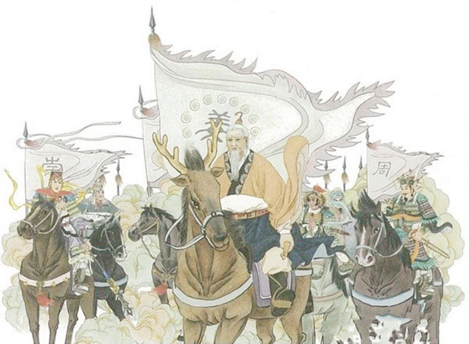 In the Battle of Muye, the Shang Dynasty was defeated like a mountain ...
