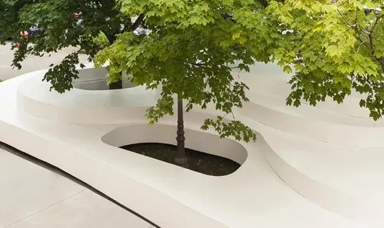 Park landscape seating design - iNEWS