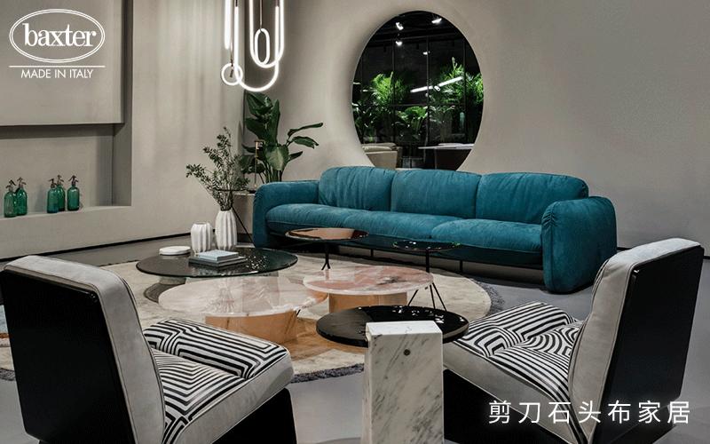 Italian Baxter sofa brings you the luxury and style of leather ...