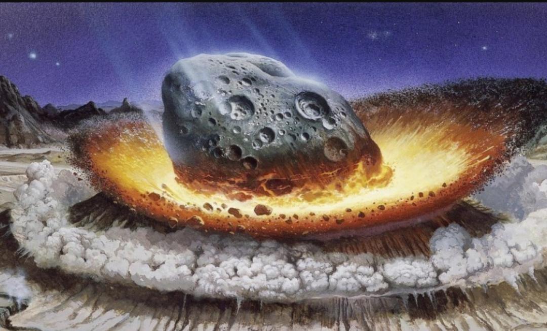 What happens if a needle hits the earth at the speed of light?Does the ...