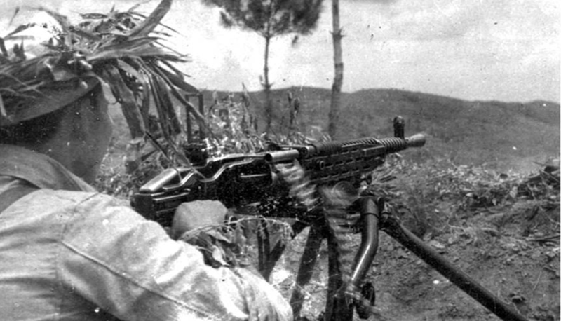 ZB53 heavy machine gun active in the Chinese battlefield - iNEWS