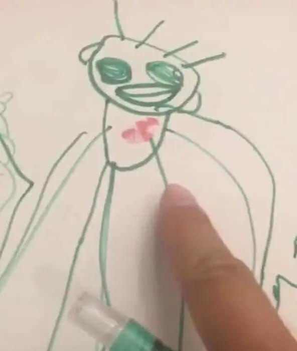 Does the child draw "badly"? No, it's because the parents feel that ...