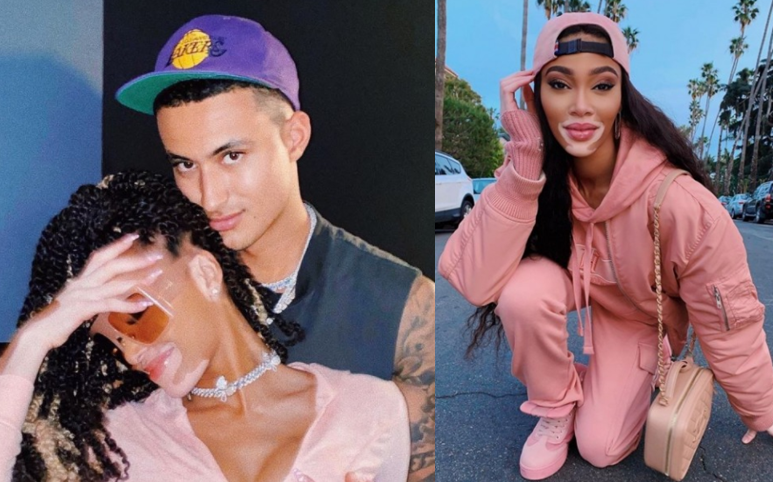 Kuzma's girlfriend watched the game on the spot, and she was not ...