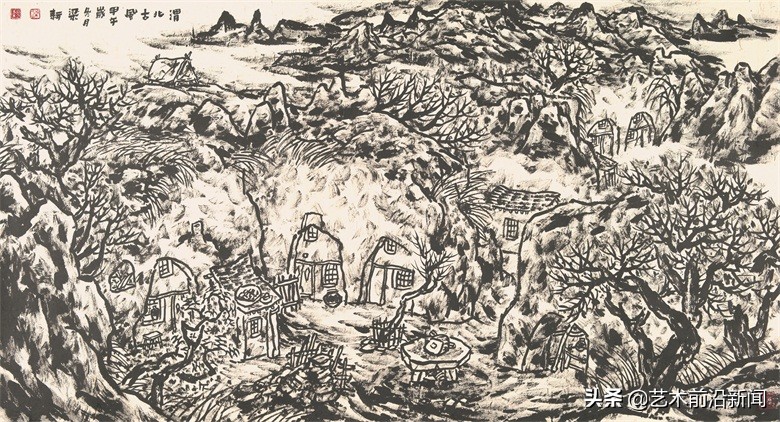 Liang Yun: Stubbornness in the brush and affection in the ink - iNEWS