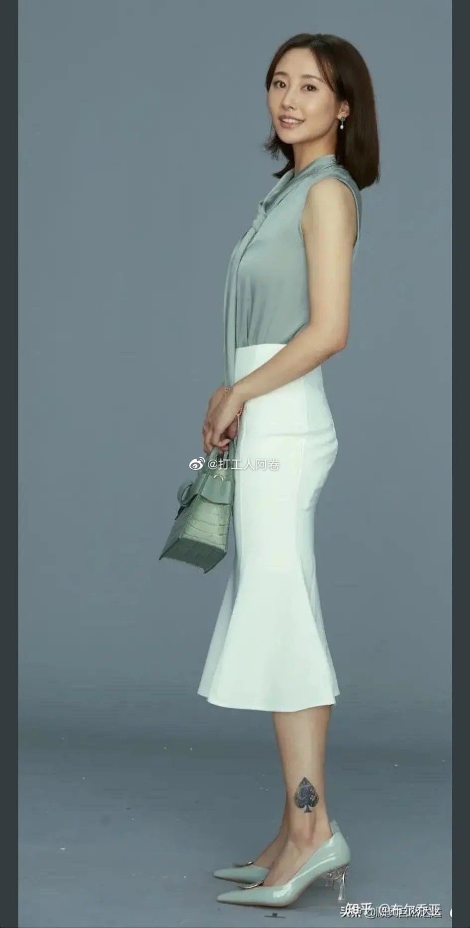 Li Chun spade tattoo, annoying netizens - iNEWS