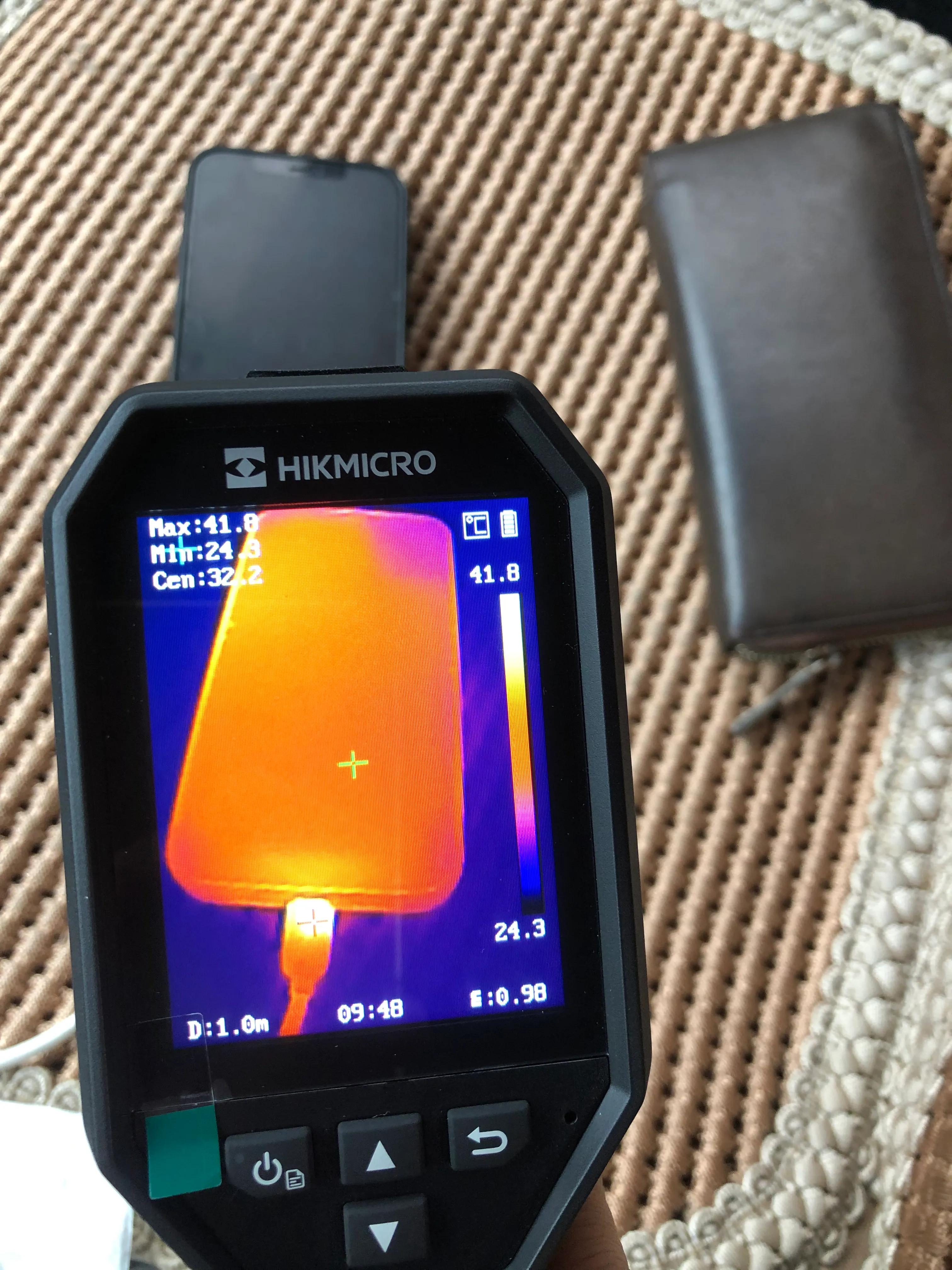 I use the Hikvision H11 thermal imager evaluation - iNEWS