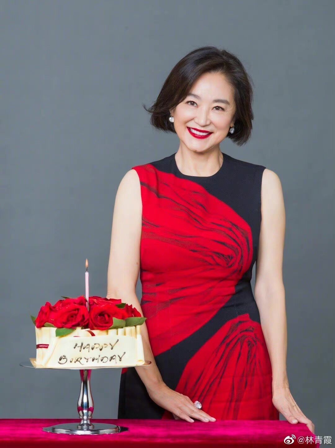 Brigitte Lin's recent photos have become thinner, her short hair still ...