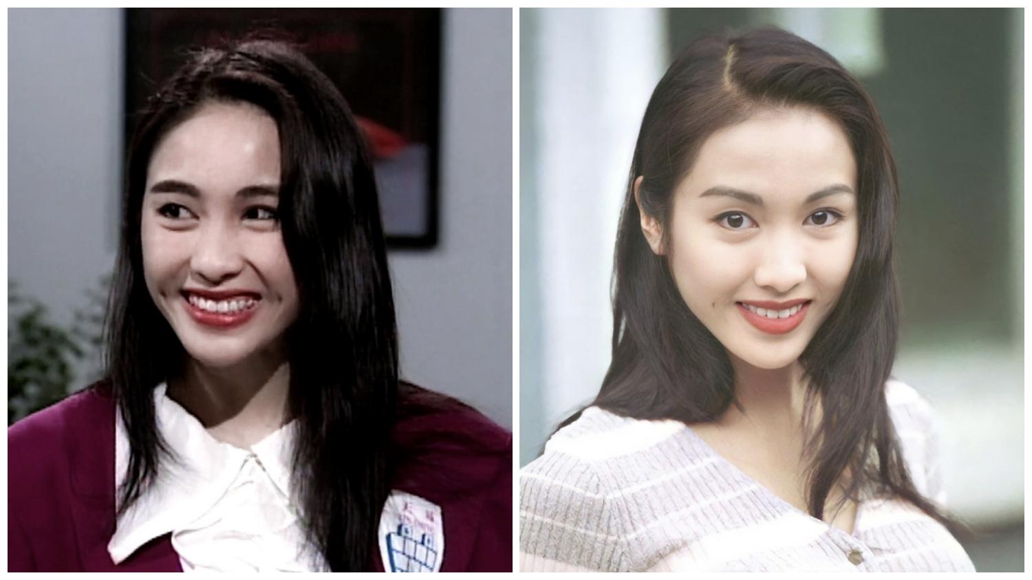 TVB goddess in the same frame! Gigi Lai shows off her figure in western-style jeans, 4 years ...