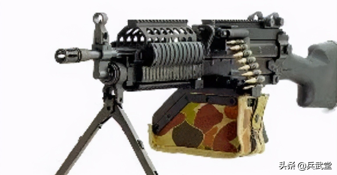The QJS161 new machine gun was unveiled as a whole, equipped with a ...
