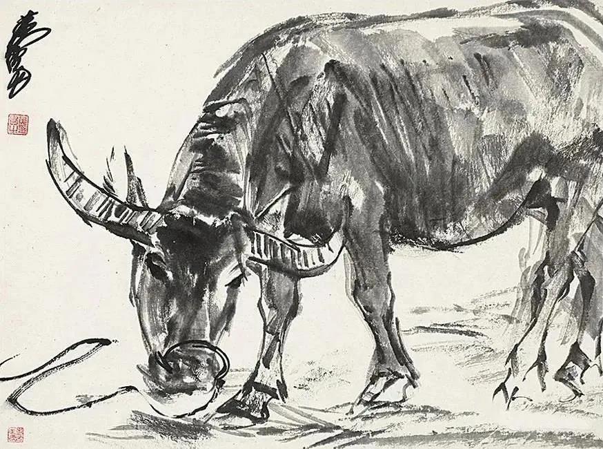 Huang Zhou's "Animal Collection" is freely and vivid, and the pen and ...