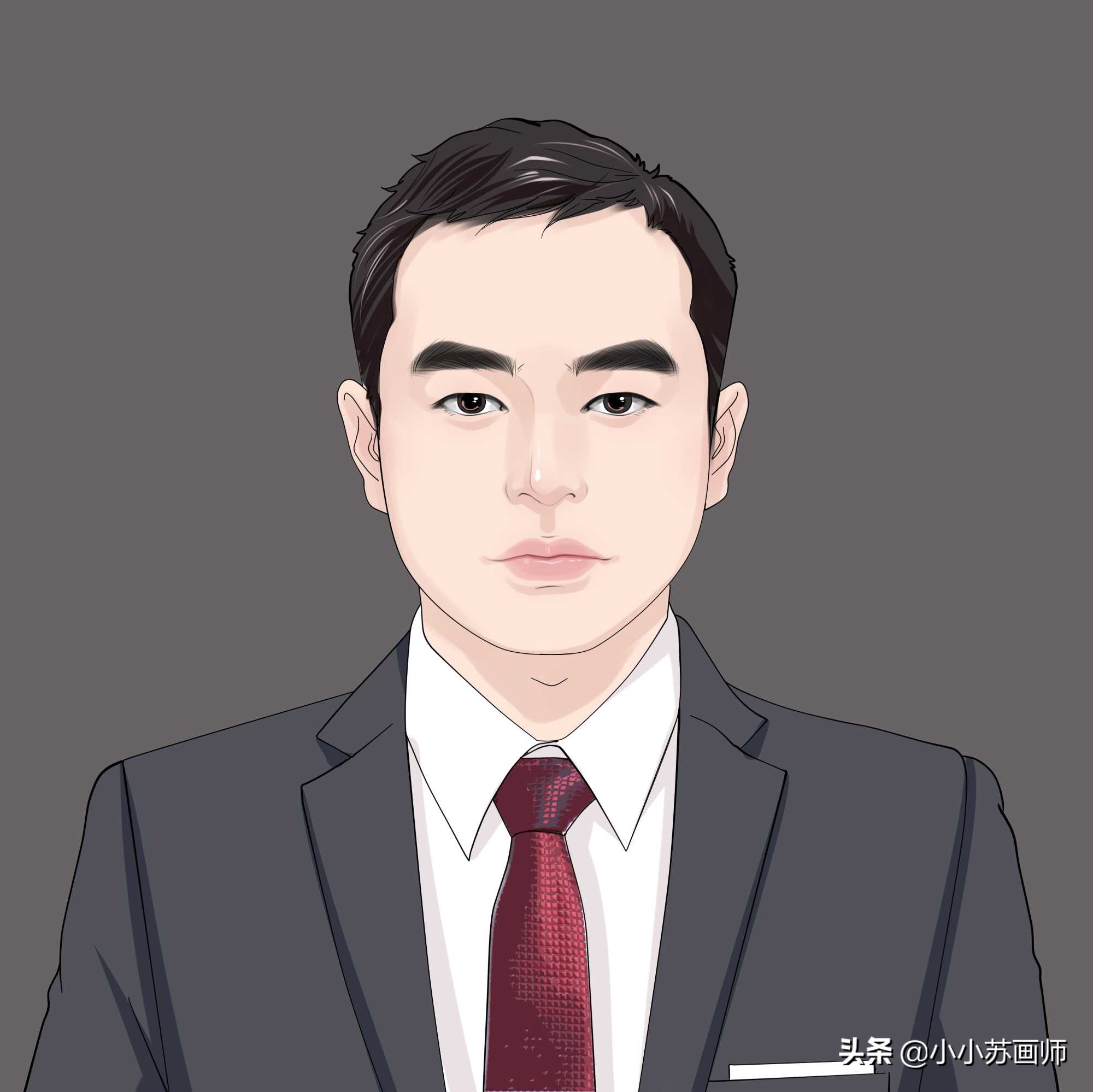 Change your avatar, mature and elegant hand-drawn comic avatar, a must ...