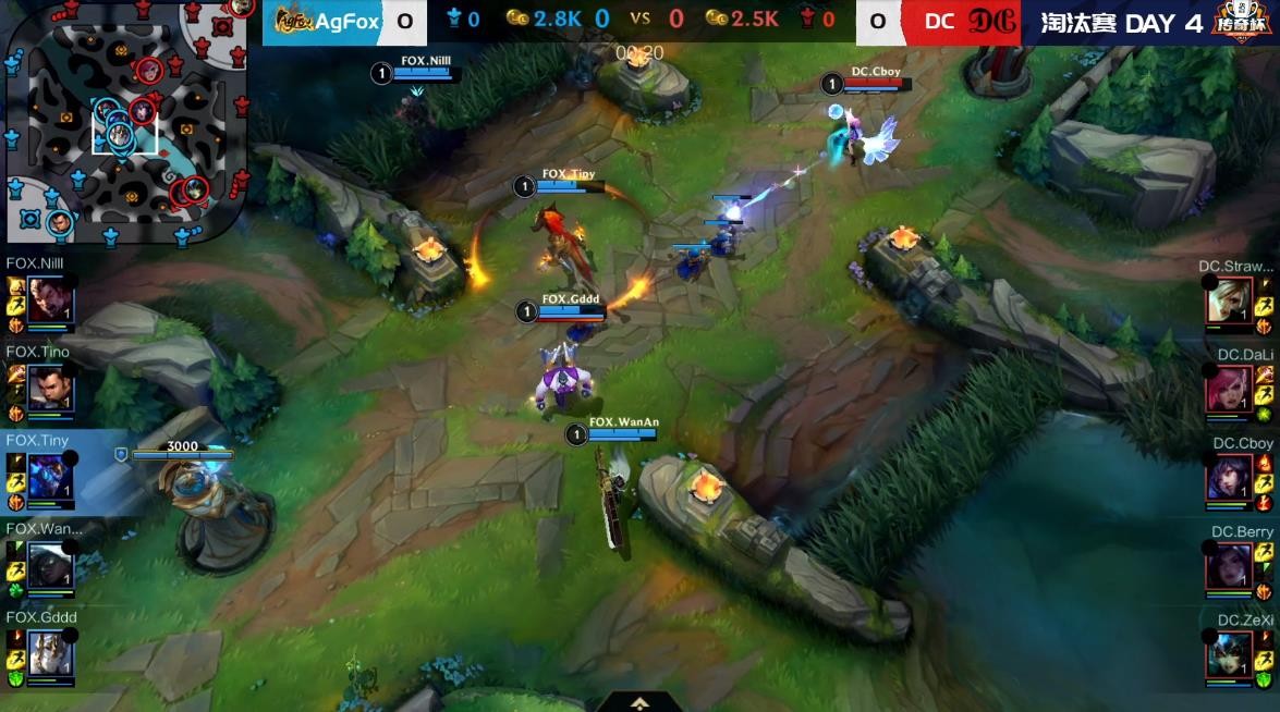 LOL手遊傳奇杯：卡莎憑一己之力帶隊翻盤，AgFox的絕活戰術失策了 - 資訊咖