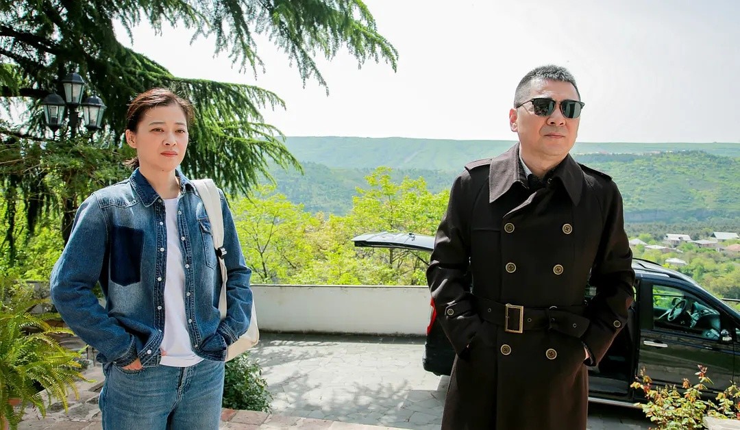 Chen Jianbin starred in a family drama, and his partner Mei Ting played ...