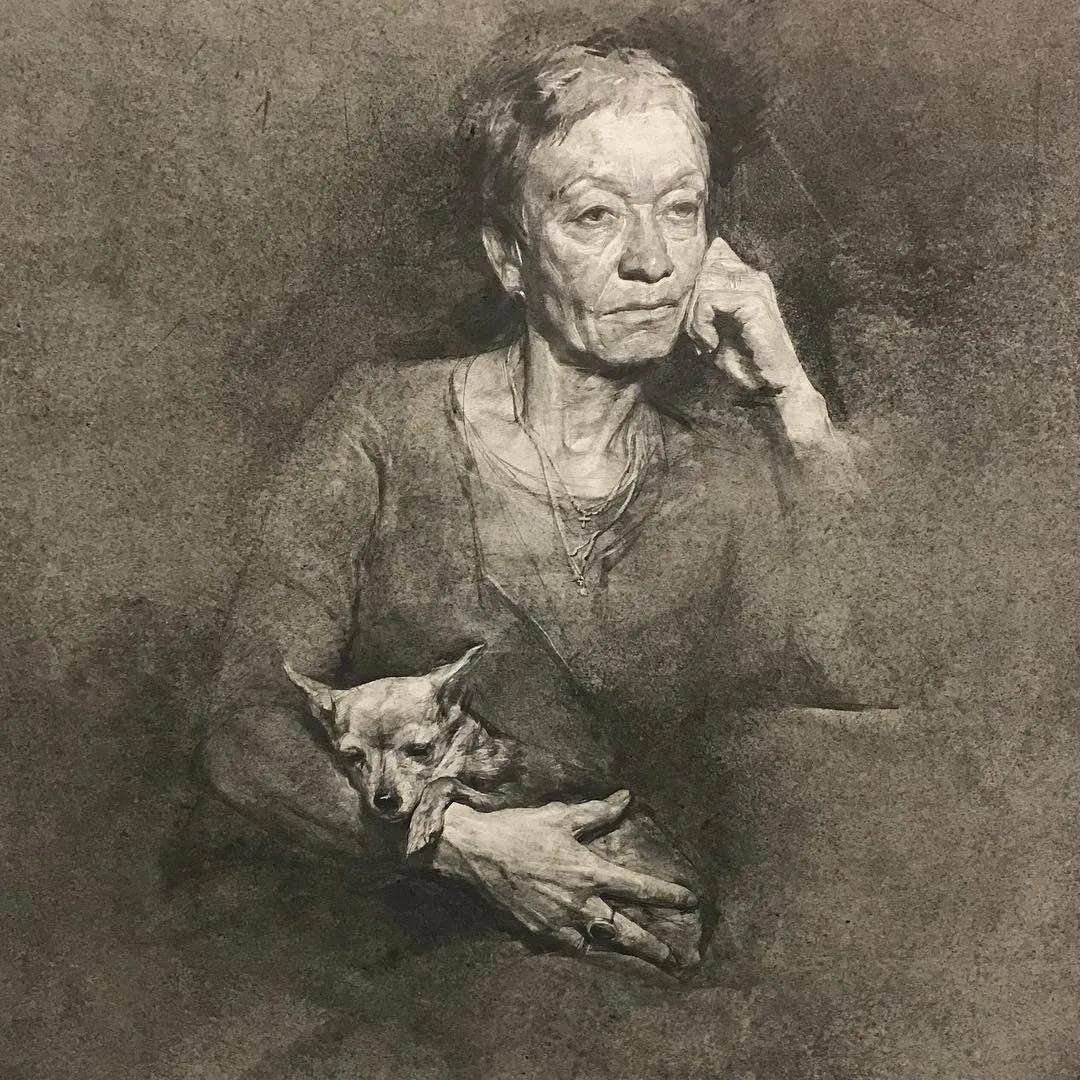 Ivan Loginov (Ivan Loginov) sketch master and oil painting artist - iNEWS