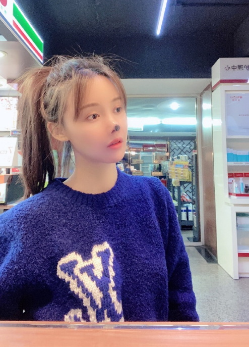 The post-95 actress Gao Liu failed to undergo plastic surgery and ...