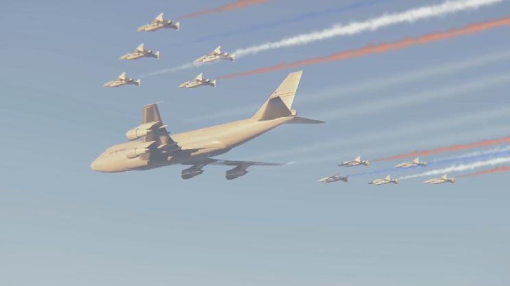 The Crazy Brain Hole of the U.S. Air Force-Boeing 747's Aerospace ...