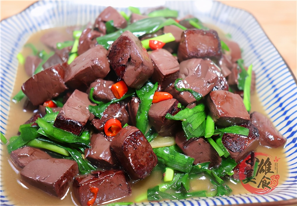 Should I blanch the water first when sautéing pig blood?The chef ...