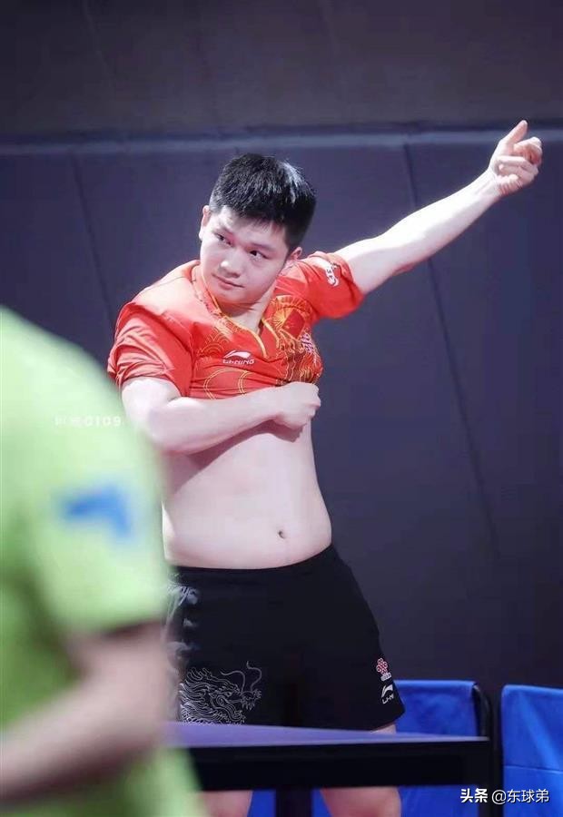 High-intensity training, why does Fan Zhendong still have a belly?Chen ...