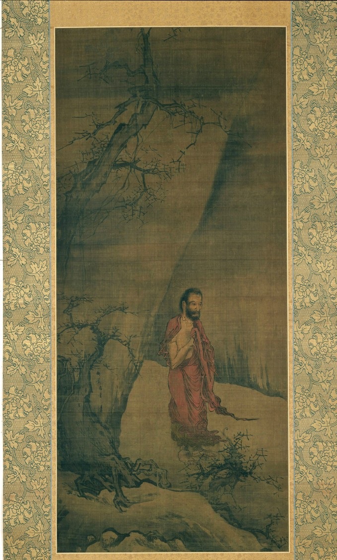 This painting by Liang Kai of the Southern Song Dynasty is fresh and powerful, and belongs to a ...