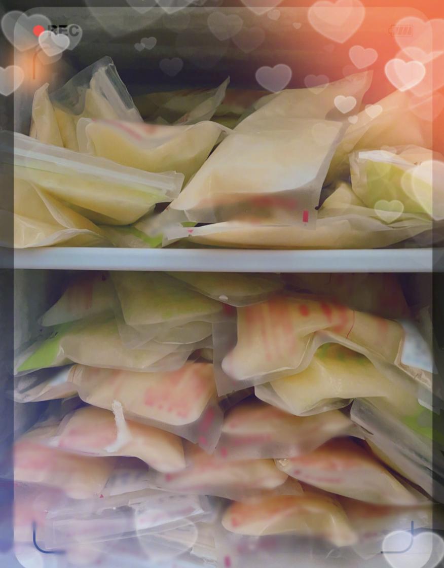 Xie Na half of the refrigerator is breast milk!5 "back-milk mothers" in ...