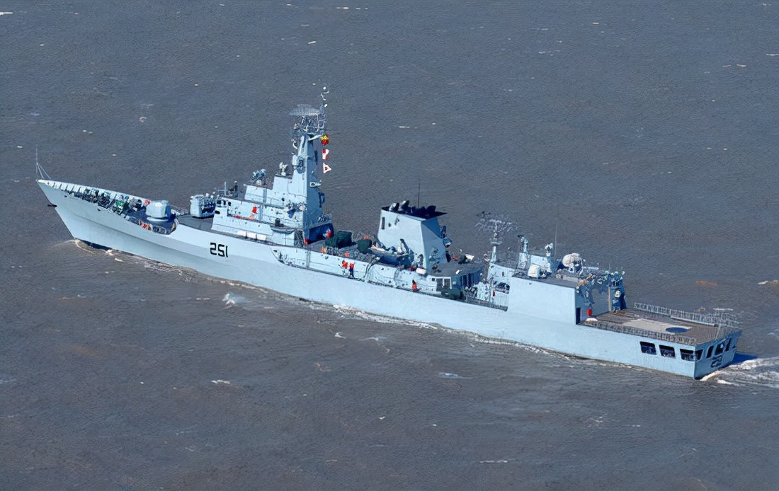 The export version surpasses the self-use version, and the 054AP performance has two major ...