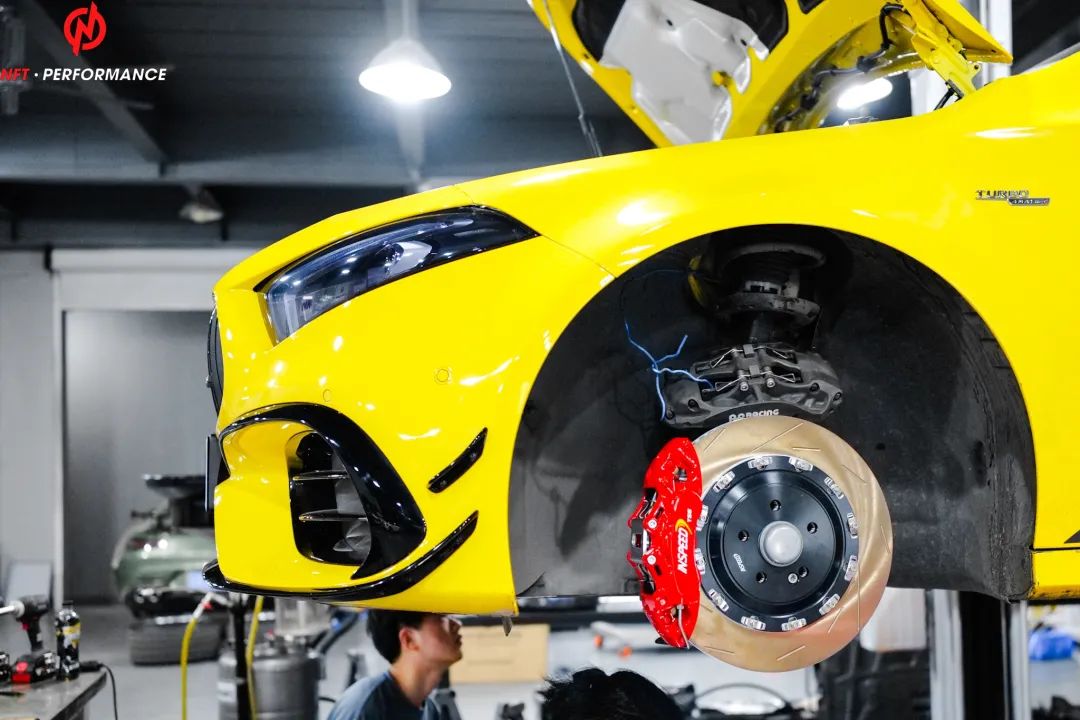 Mercedes-Benz A45S upgrade INSPEED TS6 six-piston brake kit - iNEWS